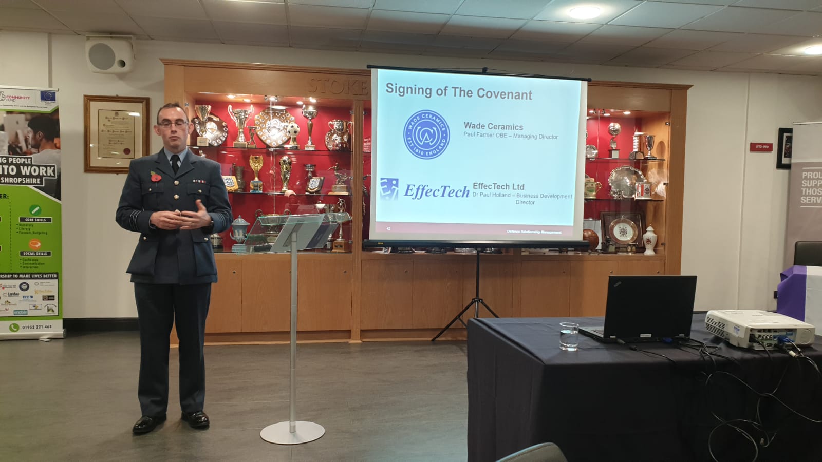 Armed Forces Covenant signing | EffecTech UK