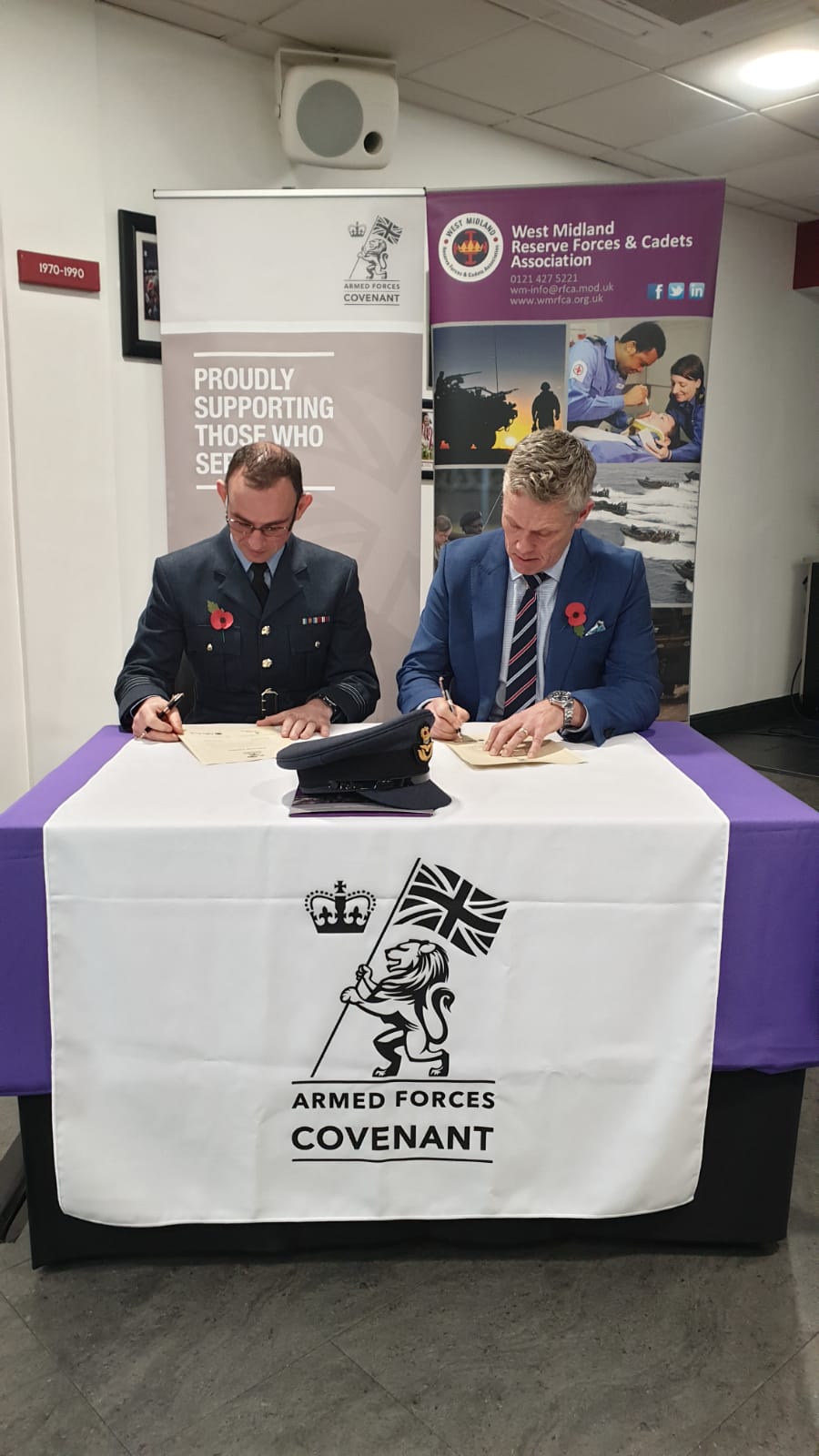Armed Forces Covenant signing | EffecTech UK